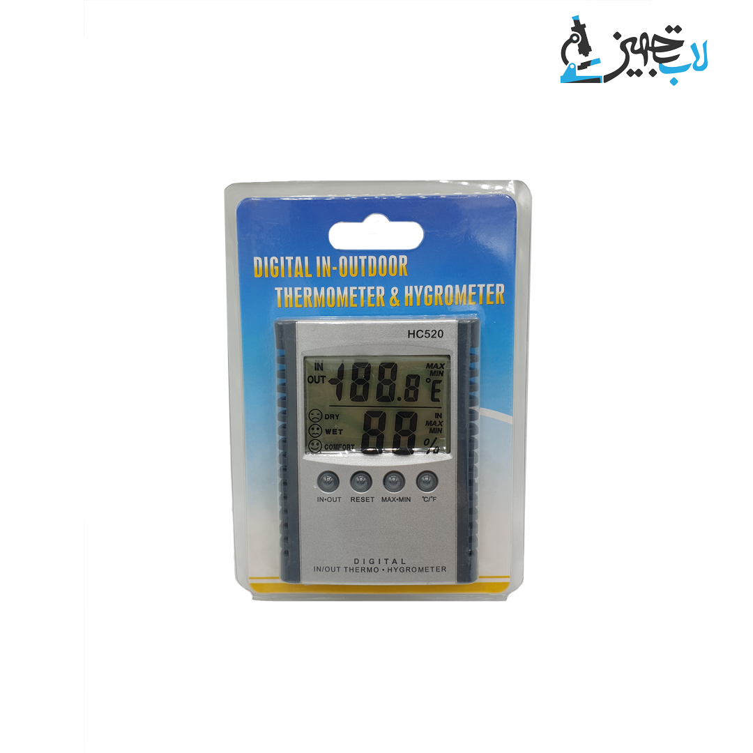 مشخصات، خرید و قیمت دماسنج رطوبت سنج HC520 - لاب تجهیز